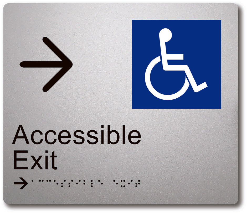 Exit Braille Signs | AS1428 Tactile Exit Signage Australia | BrailleCo ...