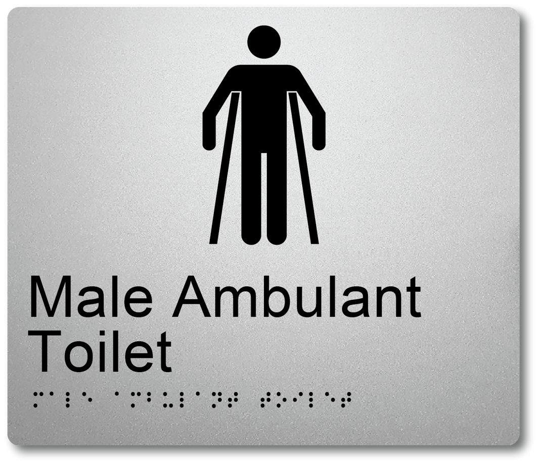 Accessible Toilet Braille Signs | AS1428 Tactile Signage Australia ...
