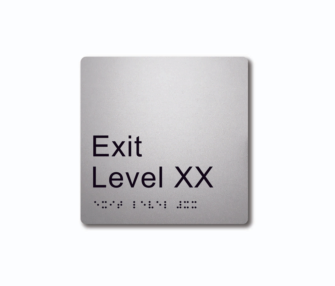 Exit Braille Signs - Braille Co
