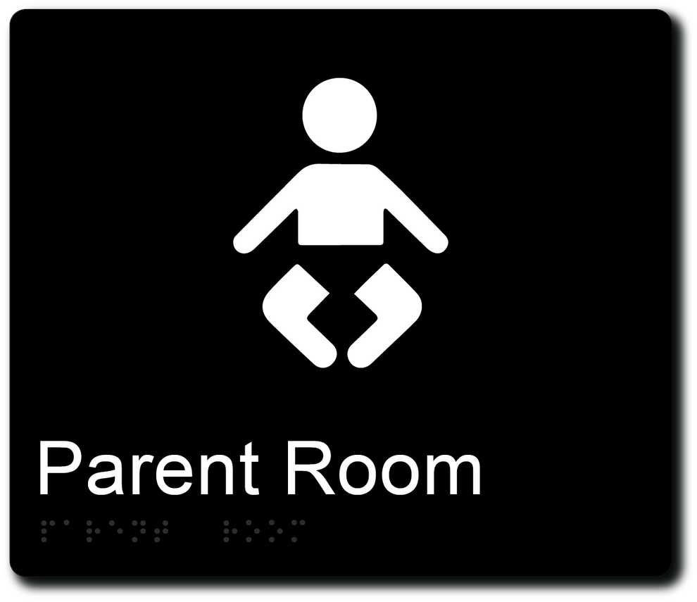 Braille Parent Room Sign - Braille Co
