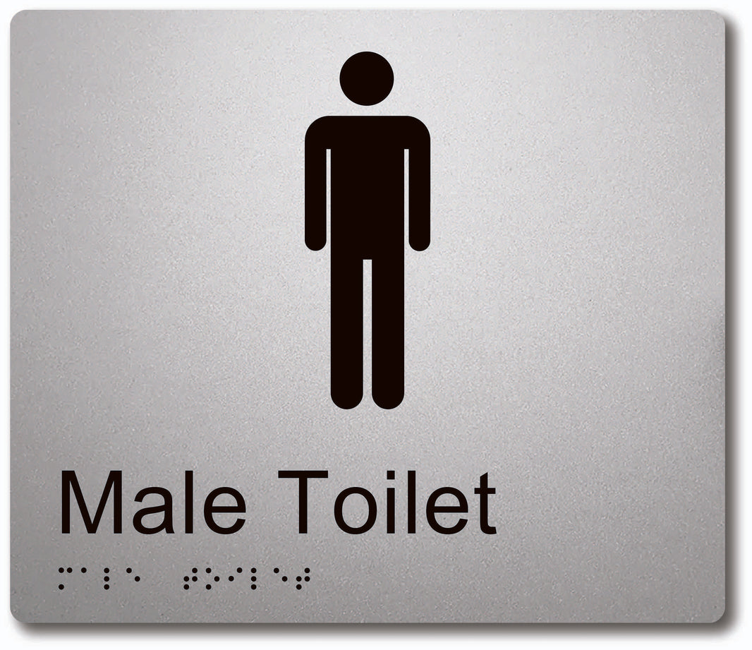 Accessible Toilet Braille Signs | AS1428 Tactile Signage Australia ...